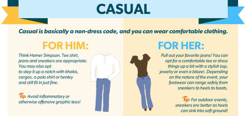 Dress codes 101. A handy guide on how to dress – Dress-MeApp Blog
